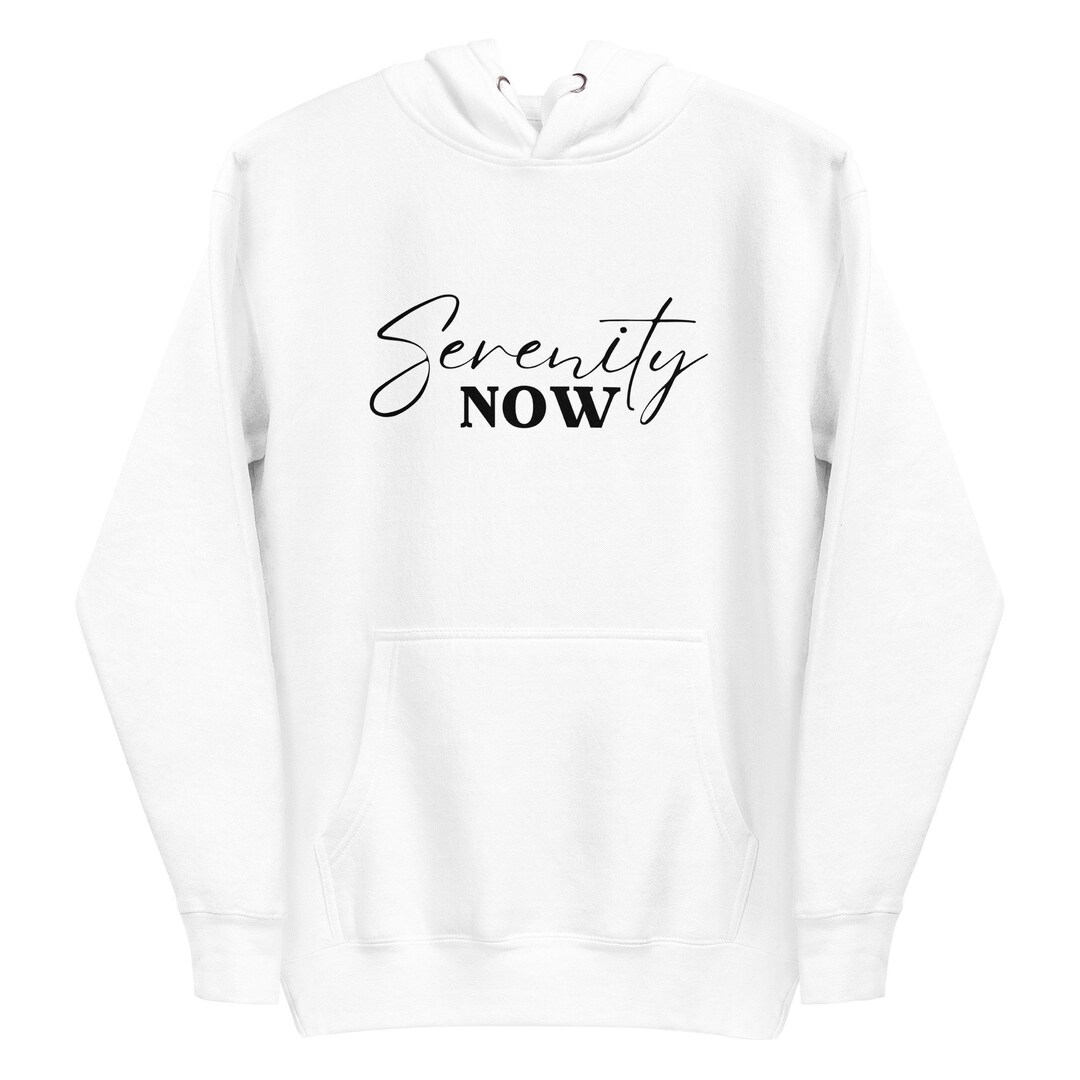 Serenity Now Frank Costanza Seinfeld Hoodie / Seinfeld Sweatshirt ...