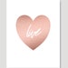 Rose Gold Live Laugh Love Printable / Set of 3 Printables / Blush Pink ...