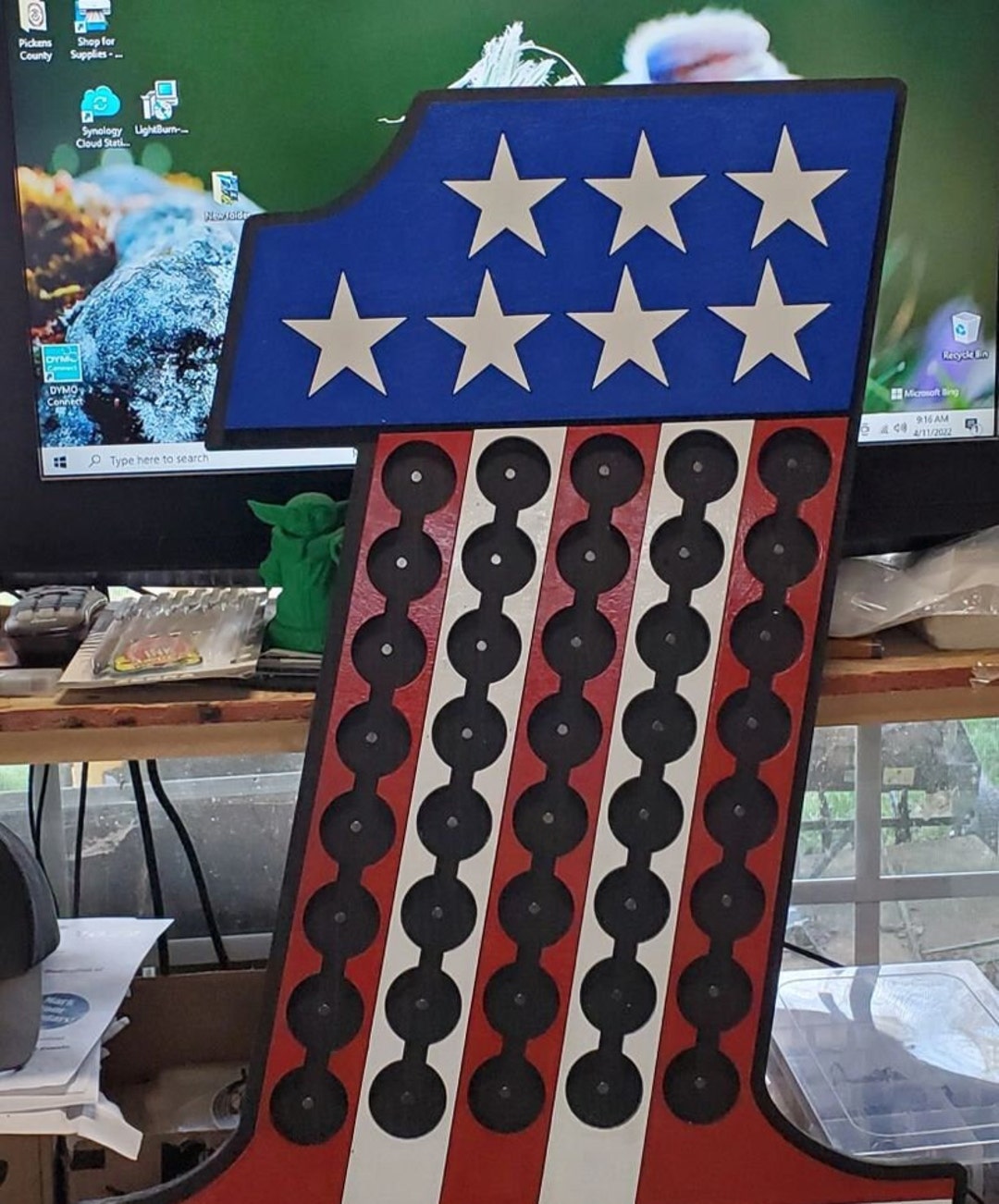 Poker Chip 1 Sign - Etsy