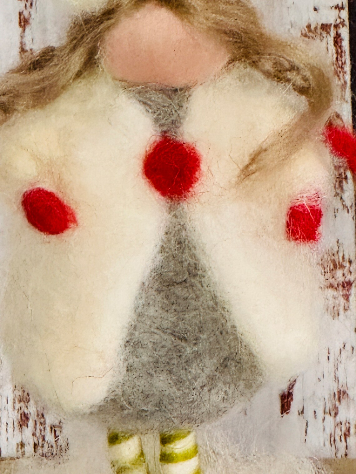 Snow Child, Snow Girl, Winter, Christmas, Felt Figure, Doll, Advent ...