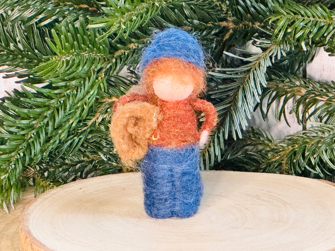 Felt Figure Shepherd Boy, Shepherd, Boy, Boy, Doll, Nativity Figure ...