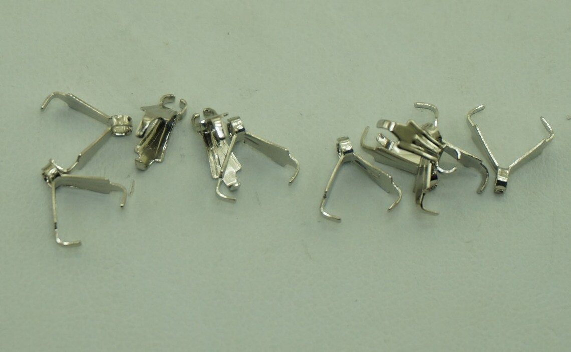 20/30/50 Pieces Snap-on Bailbail Connectors Pinch Bail | Etsy