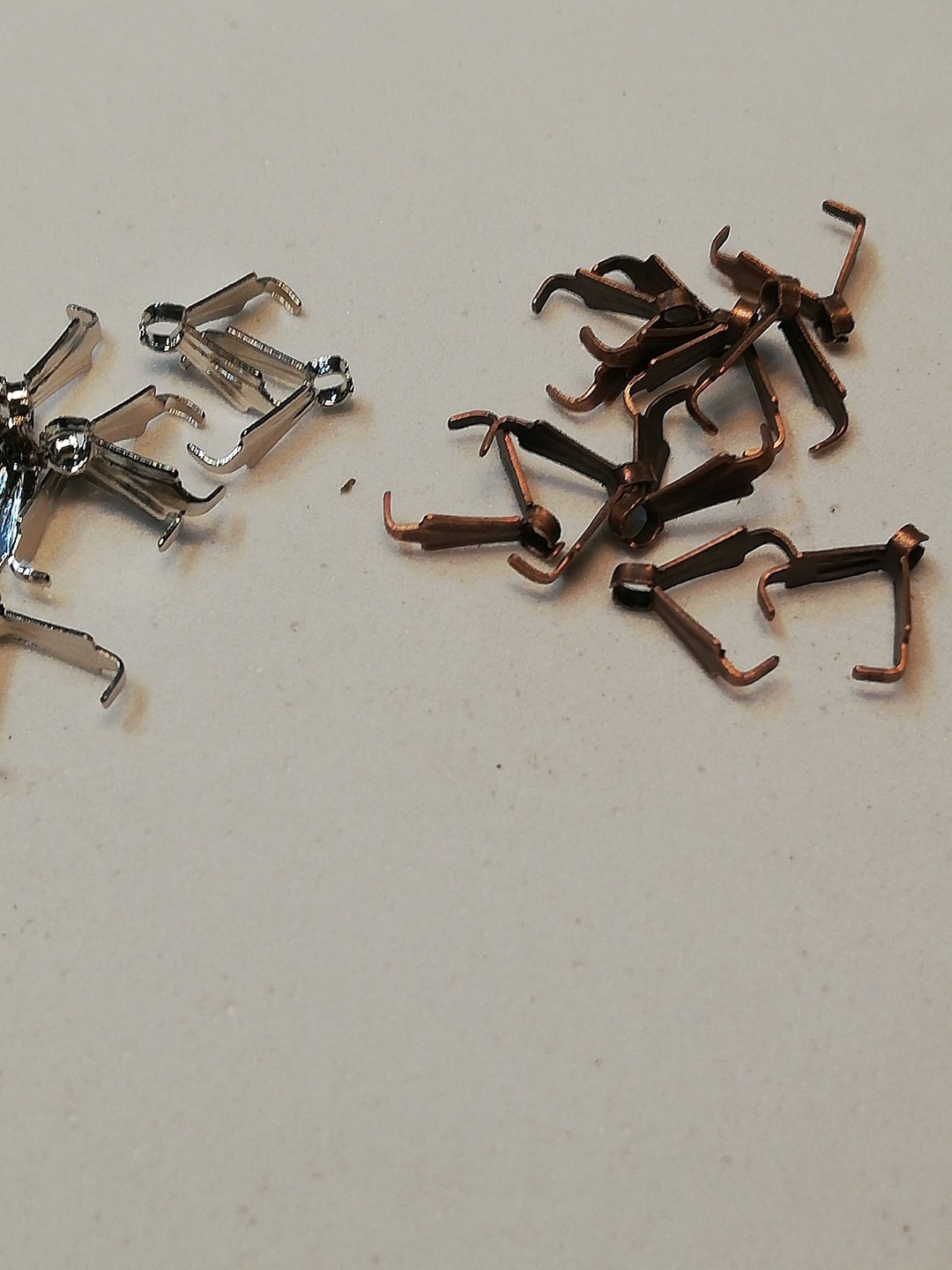 20/30/50 Pieces Snap-on Bail,bail Connectors, Pinch Bail, 8x4mm, Clip ...