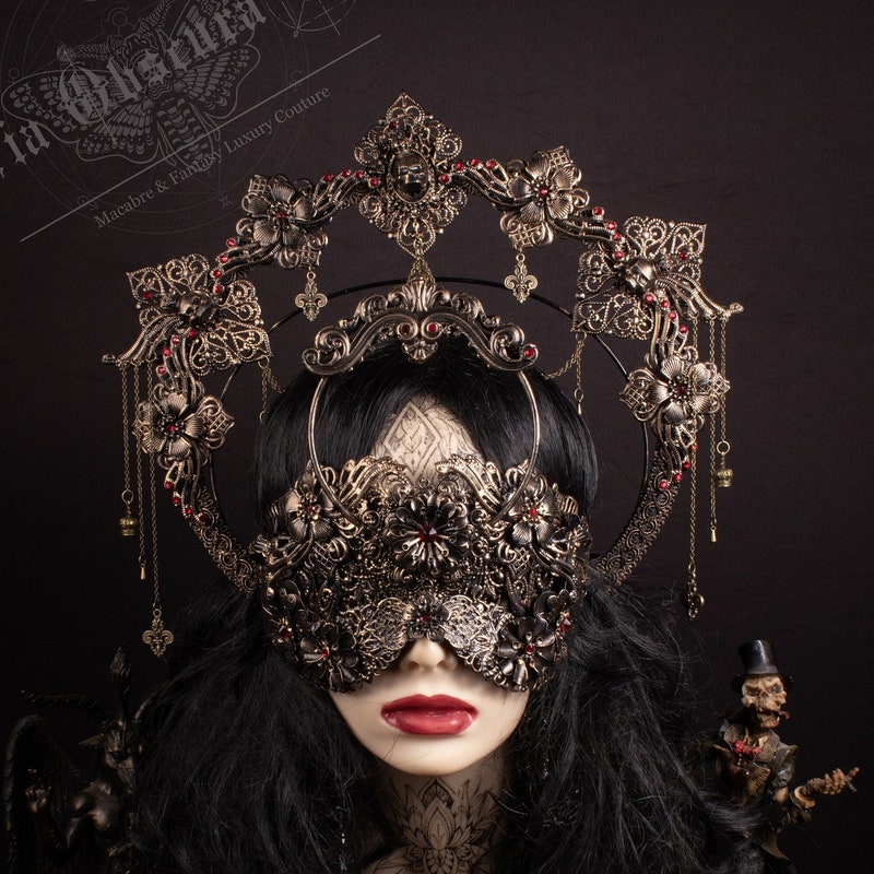 Baroque Blind Mask - Etsy