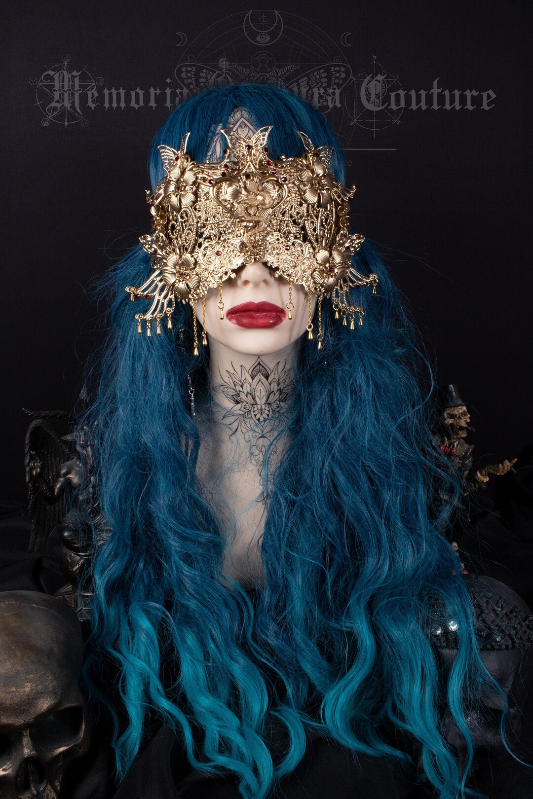 CUSTOM ORDER Medusa Snake Blind Mask "legend" - Fantasy, Gorgon ...