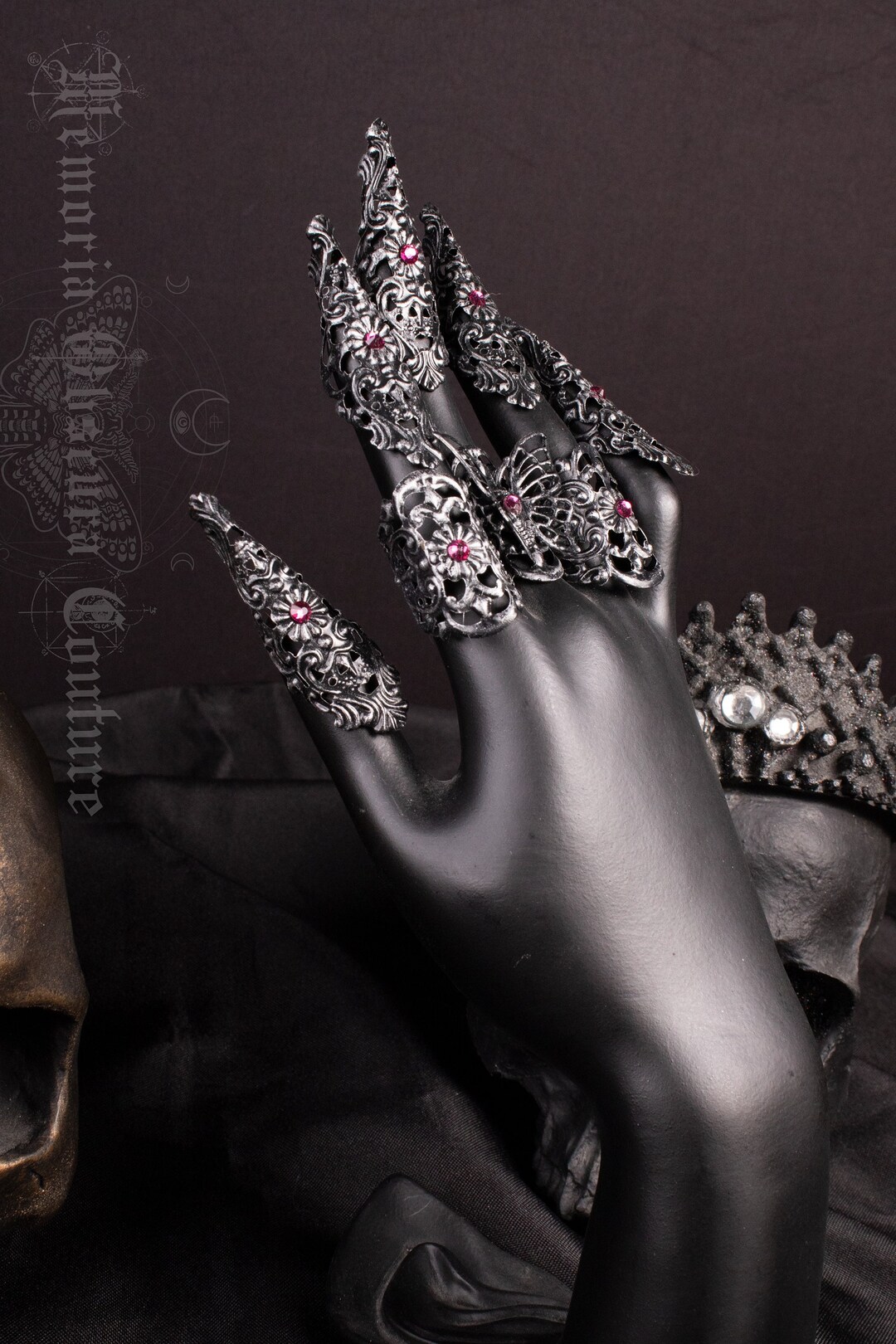 Metal Finger DP-S Claws butterfly Gothic, Cosplay, Fantasy - Etsy