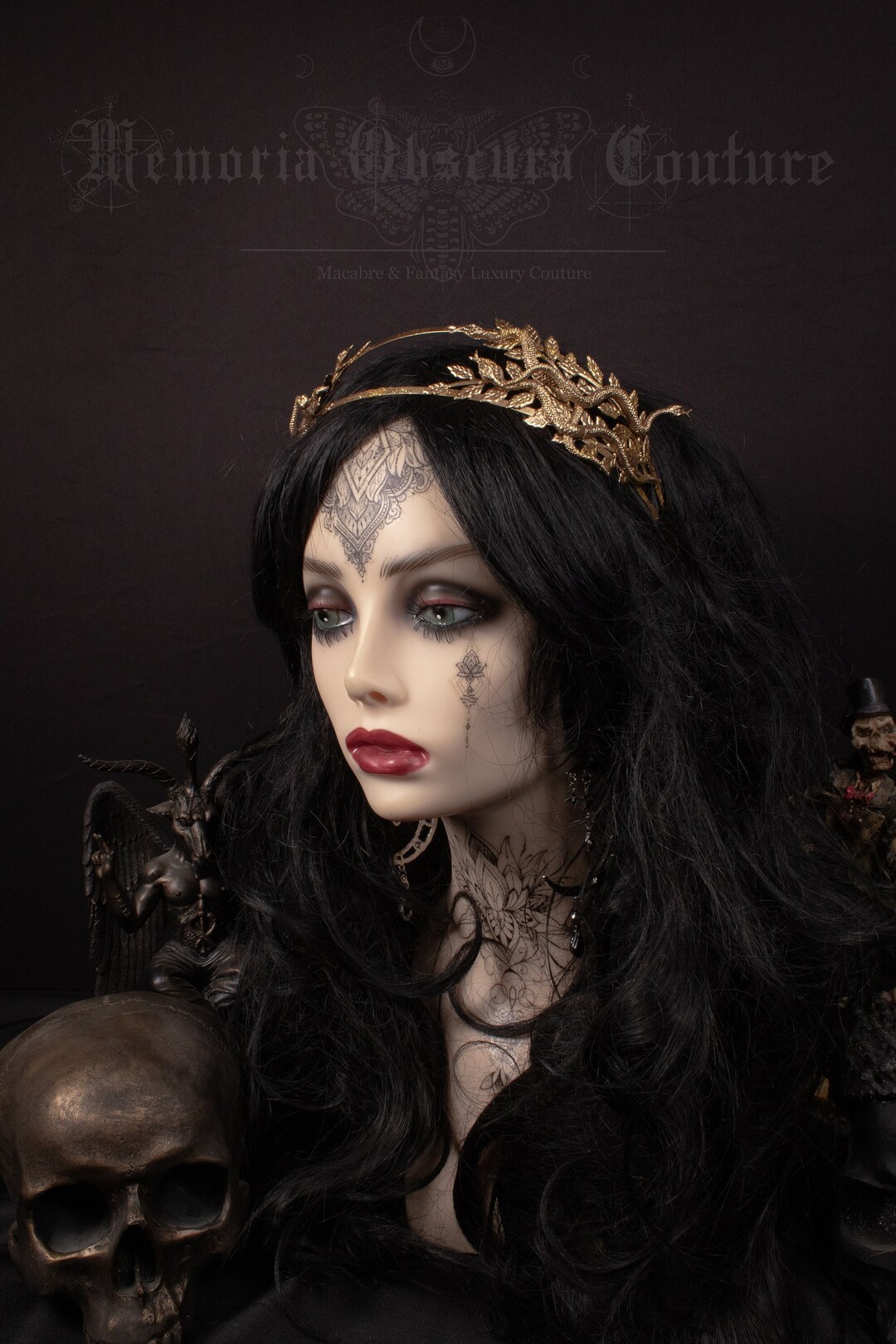 CUSTOM ORDER Medusa Snake Tiara Crown cesarus Ready for Dispatch in 8 ...