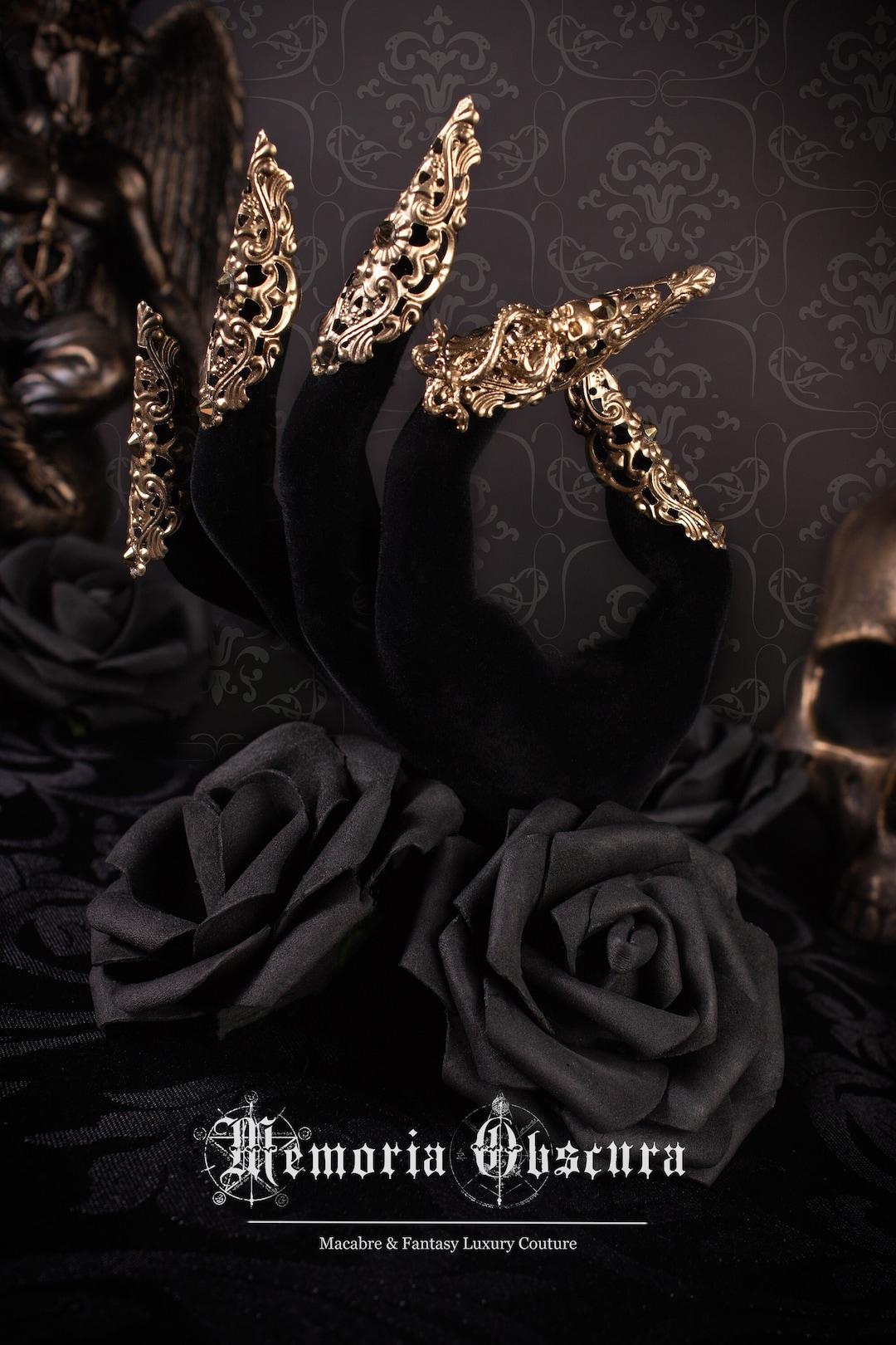 READY MADE Medusa Snake Metal Claws V2 Fantasy, Cosplay, Gorgon Ready ...