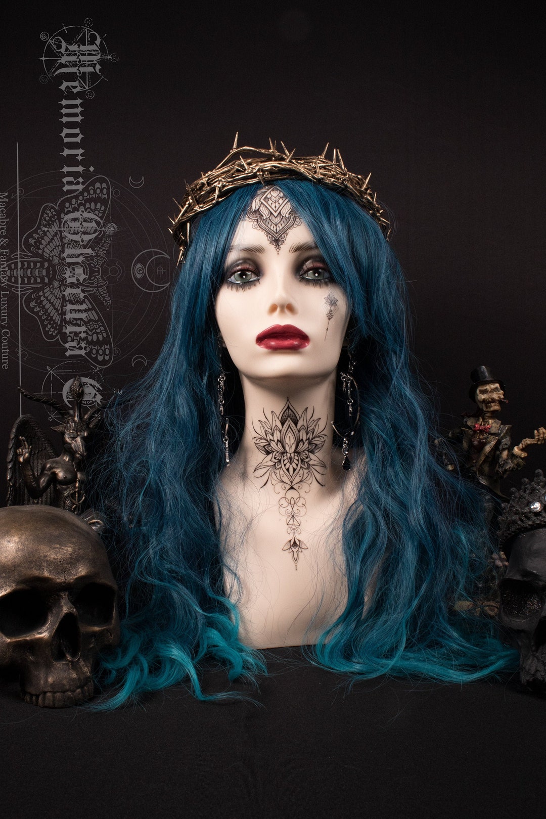 READY MADE Gothic Fantasy Cosplay Thorned Crown Ready for - Etsy