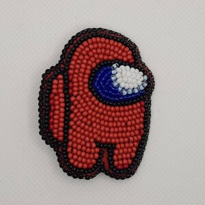 Among Us handmade gift game pin | Etsy