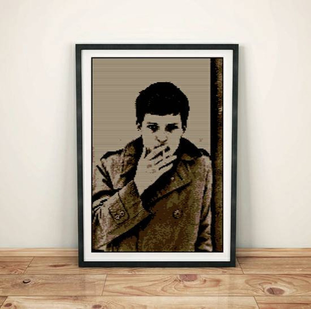 Joy Division Ian Curtis, Digital Pixel Art A3 Print, Manchester Music ...