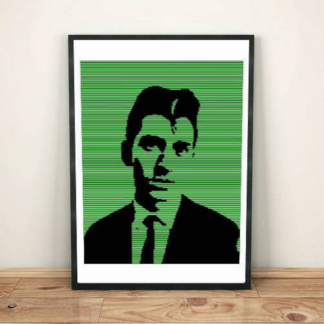 Alex Turner Arctic Monkeys, A3 Digital Pixel Art Pop Art Print - Etsy