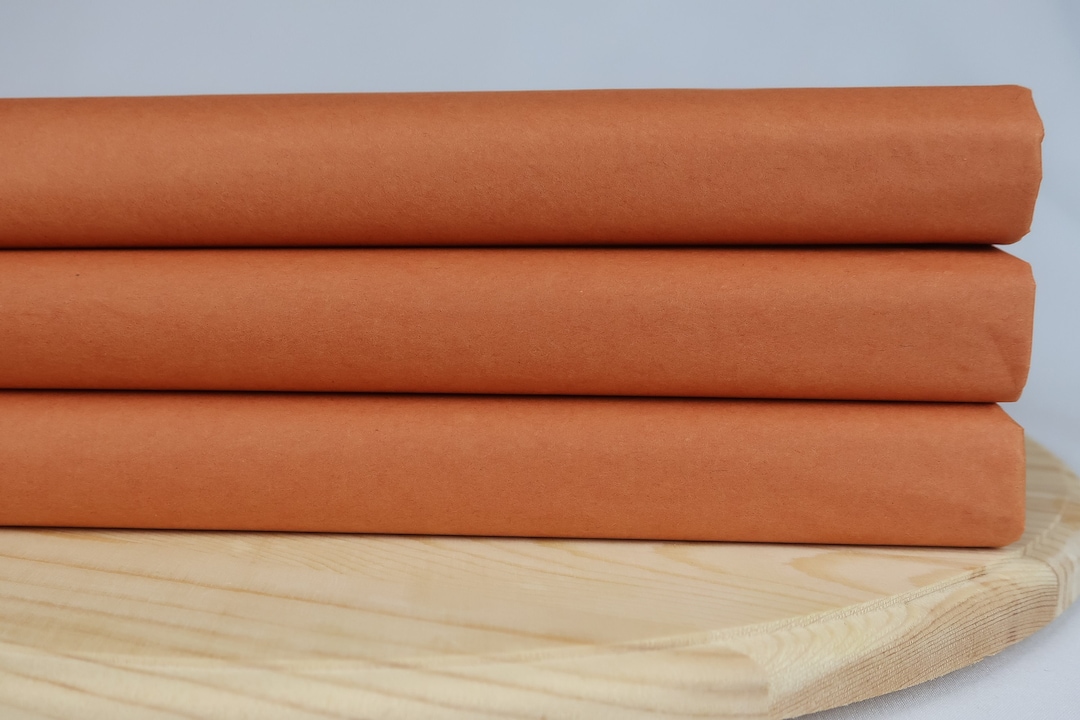 Sienna Burnt Orange Tissue Paper - LARGE 20″x30″ Sheets - Gift Box ...