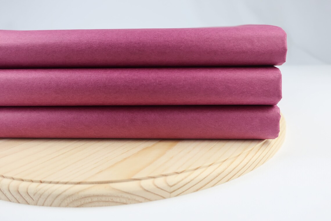 Plum Tissue Paper LARGE 20x30 Sheets Gift Box Wrapping - Etsy