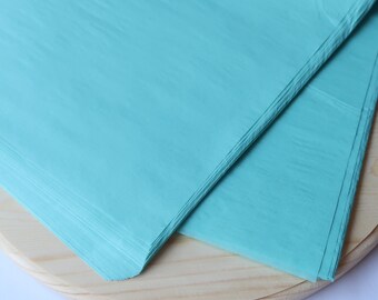 Aqua Tissue Paper - Etsy