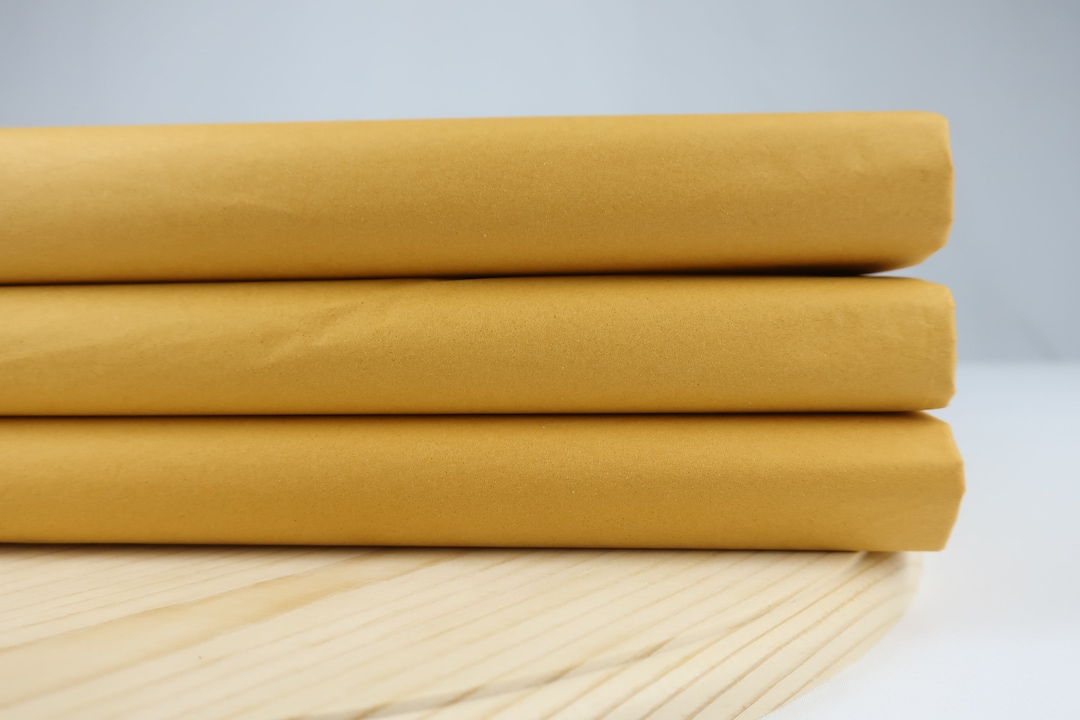 Mustard Tissue Paper - LARGE 20″x30″ Sheets - Gift Box - Wrapping ...
