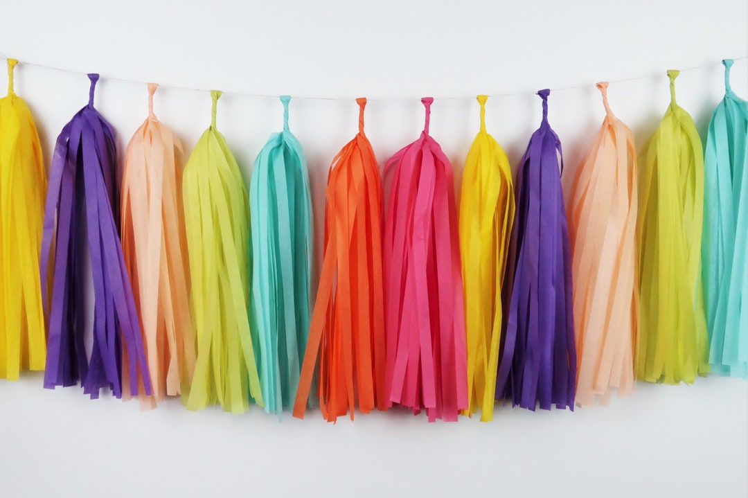Taco Bout Tassel Garland Pre-made or DIY Kit - Party - Luau - Birthday ...