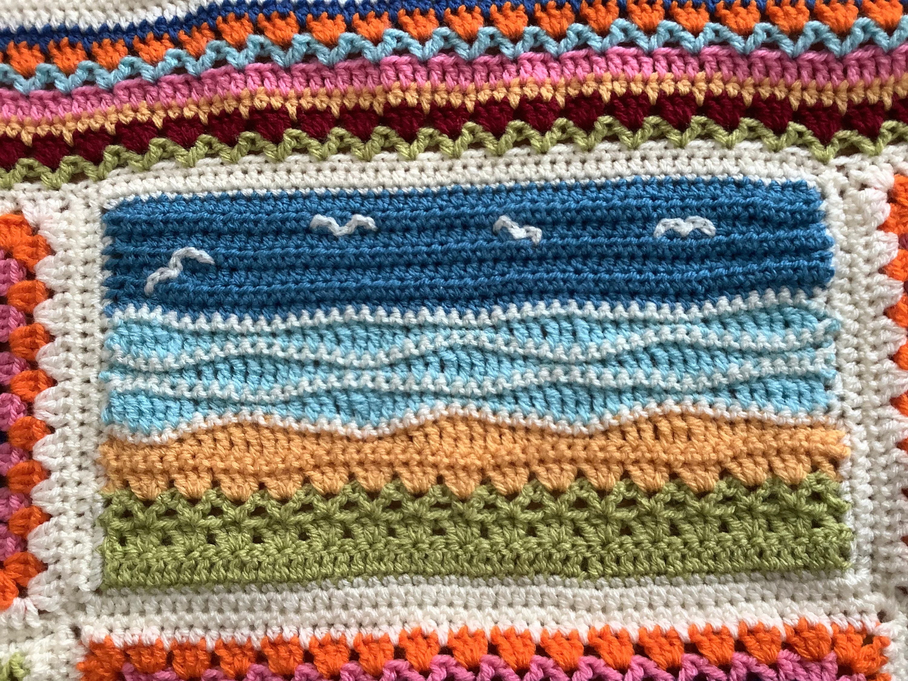 Crochet Blanket Postcards With Love - Etsy