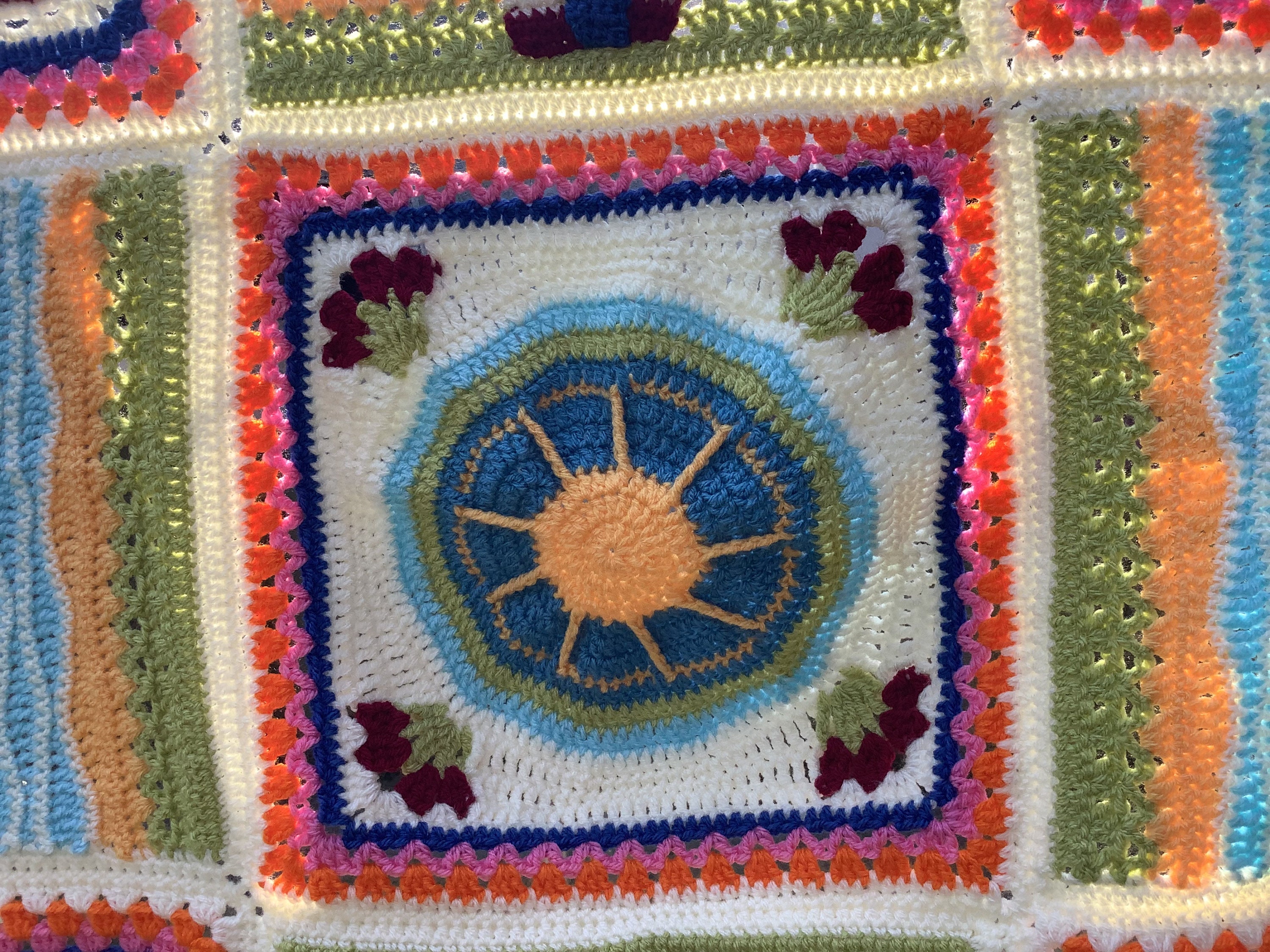 Crochet Blanket Postcards With Love - Etsy