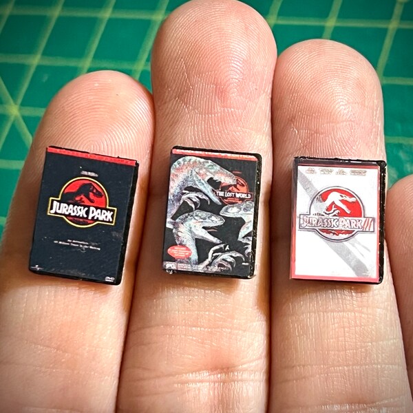 Jurassic Park Miniature - Etsy