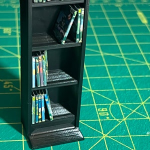 DVD Tower 1:12 Scale Holds 70 Mini DVD Movies 3D Printed - Etsy
