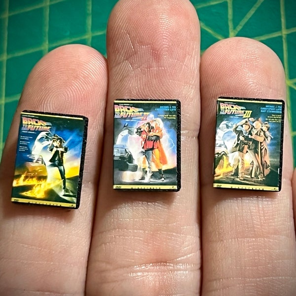 Back to the Future Miniature - Etsy