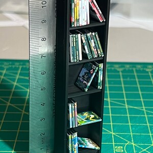 DVD Tower 1:12 Scale Holds 70 Mini DVD Movies 3D Printed - Etsy