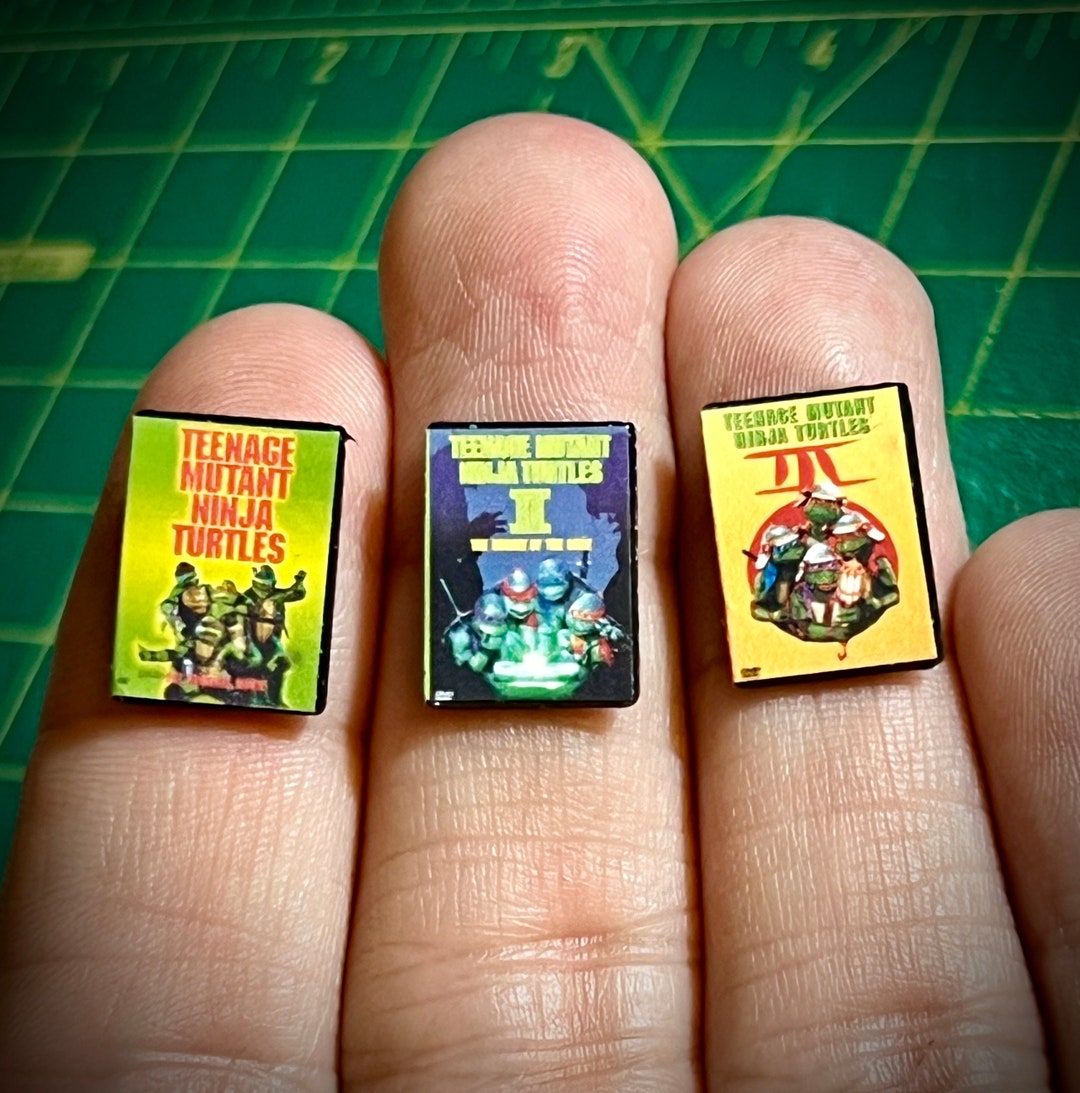 Teenage Mutant Ninja Turtles Trilogy Miniature DVD Set 3 - Etsy