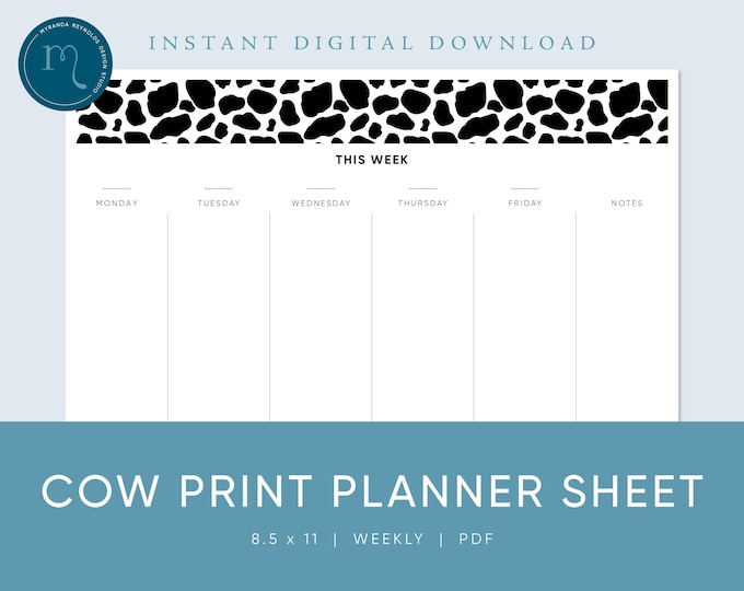 2024 DIGITAL PLANNER, Printable Organizer Bundle, Meal + Workout ...