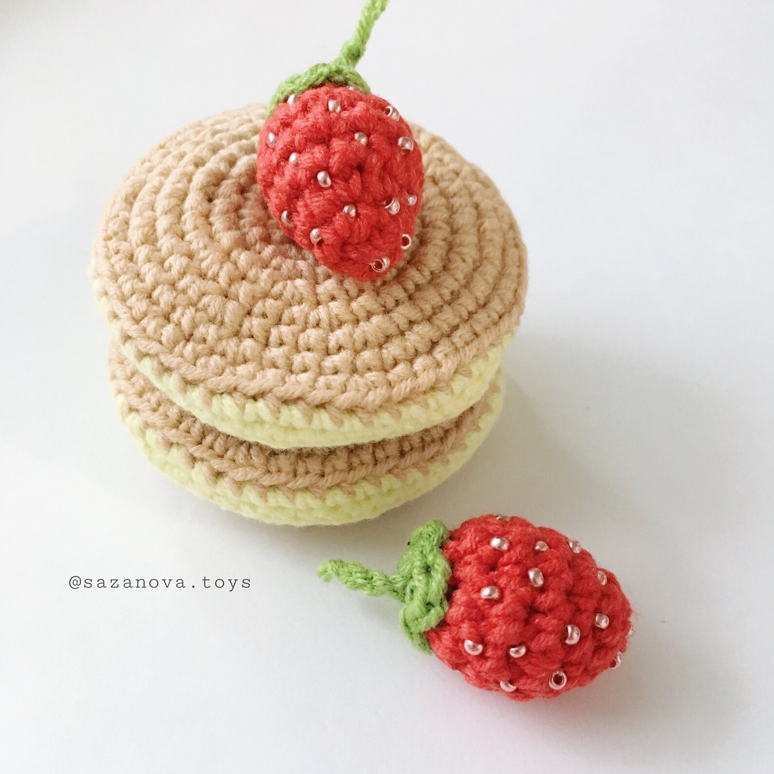 Pancake week Crochet Pattern PDF Beginner amigurumi | Etsy