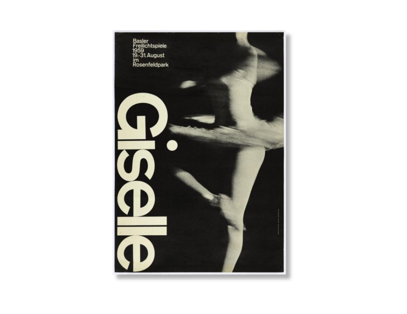 Vintage Giselle Performance Playbill Cover Print Ballet - Etsy