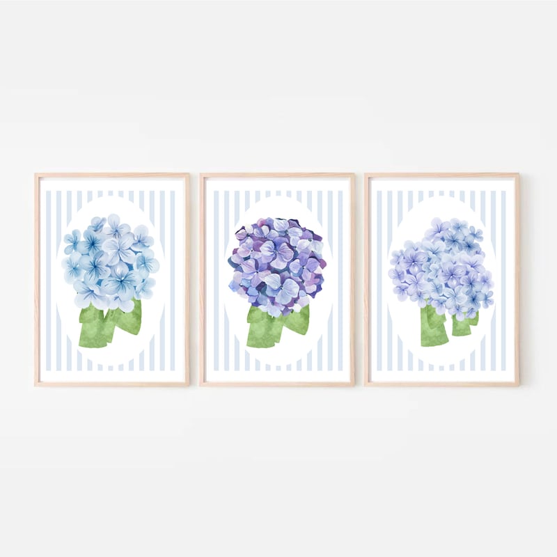 Hydrangea Print - Etsy