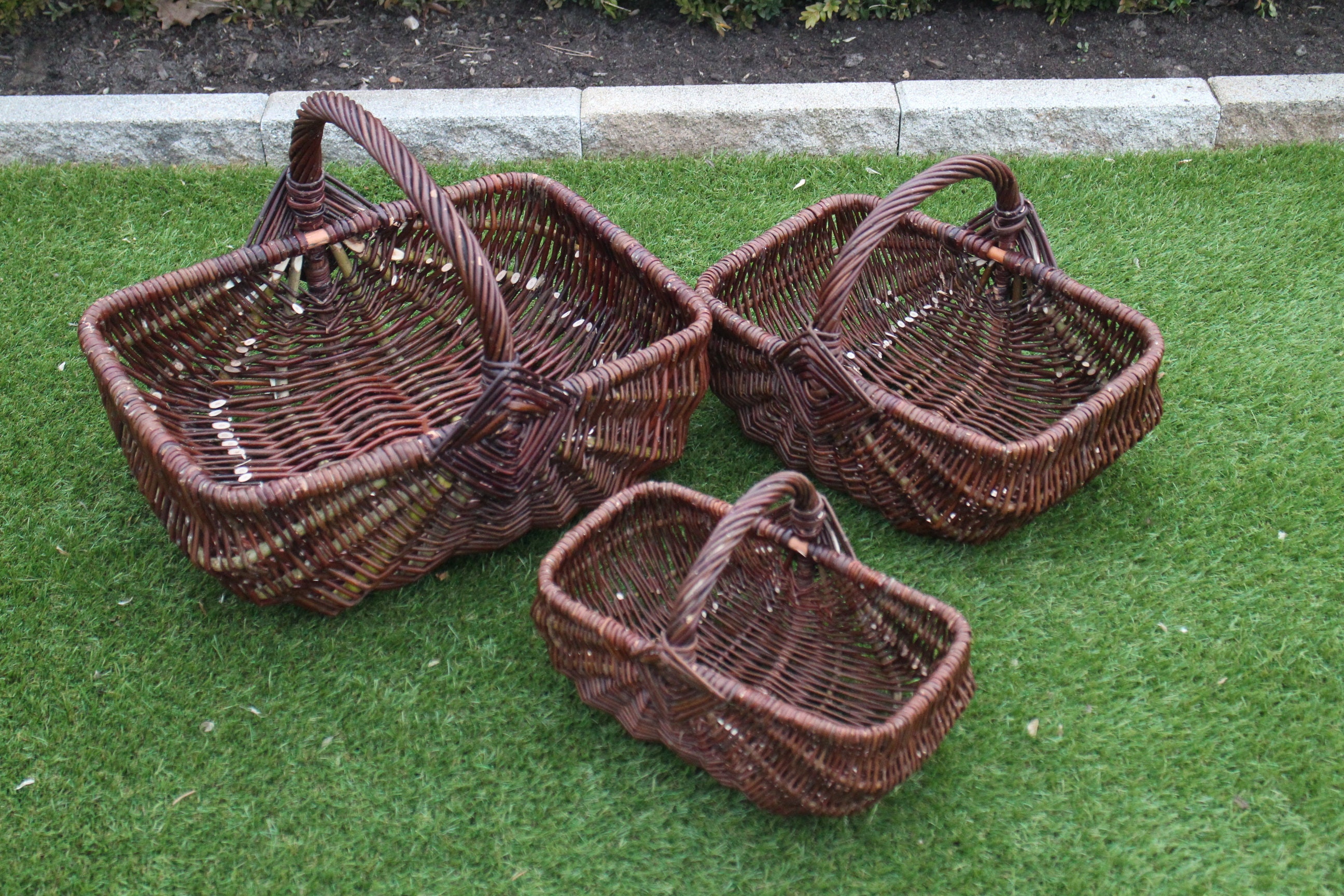 Erntekorb XL Kartoffelkorb Einkaufskorb Weidenkorb Pilzkorb - Etsy