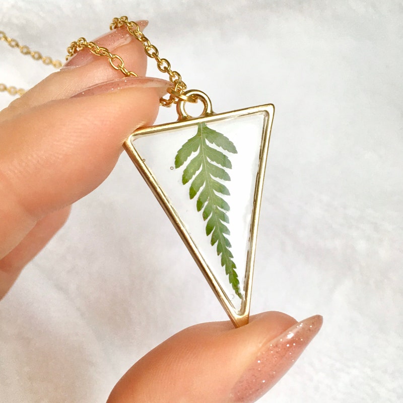 Fern Necklace - Etsy