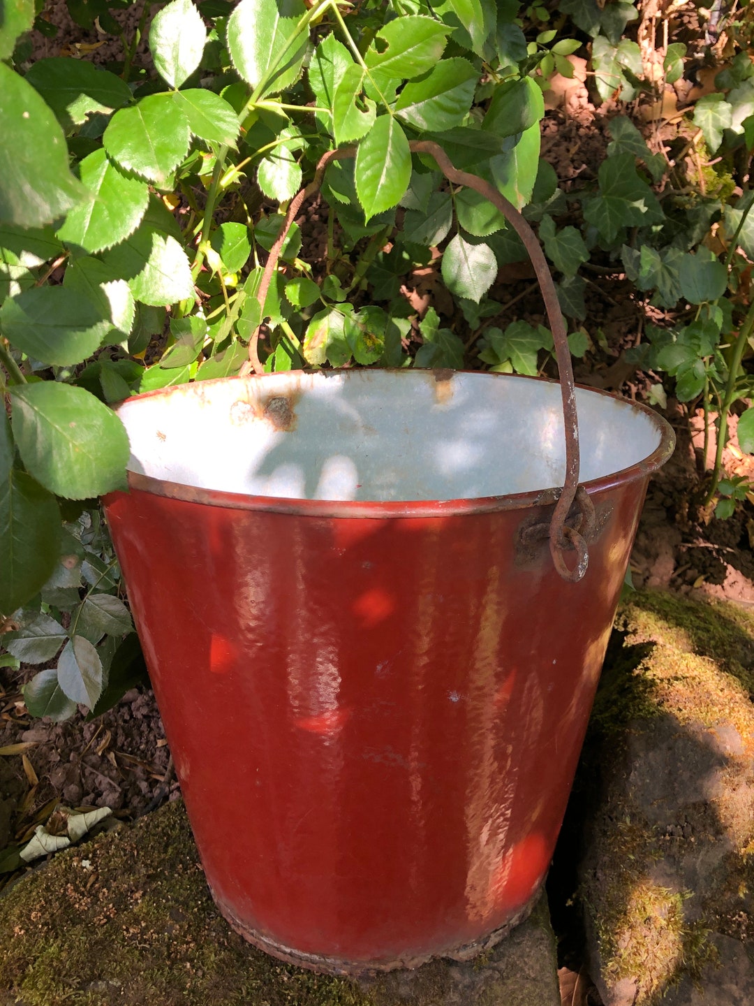 Antique Bucket, Bucket, Rust, Plant Pot, Pot, Flower Pot, Flower Pot ...