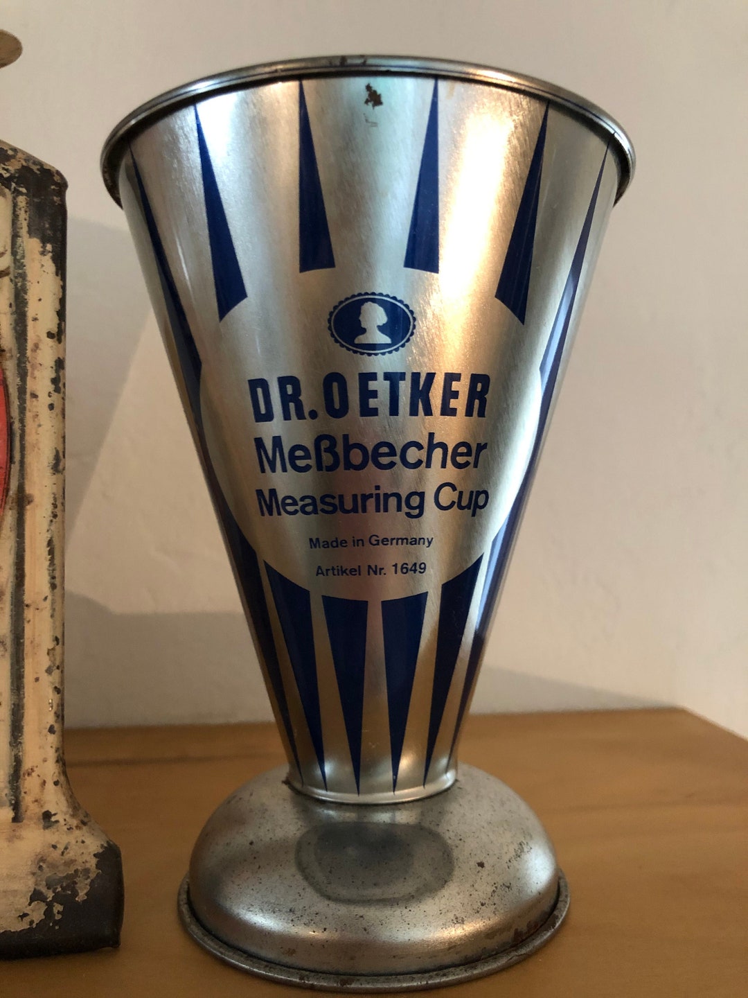 Dr. Oetker Measuring Cup, Old Measuring Cup, Antique Measuring Cup ...