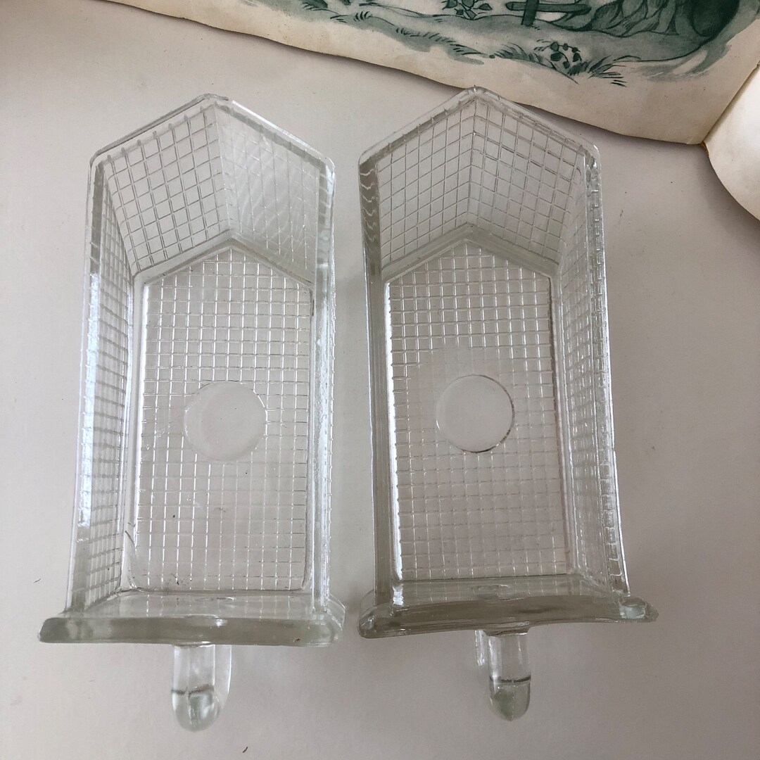Chutes, Glass, Glass Chutes, 1950s, 1950s, Containers, Spice Containers ...