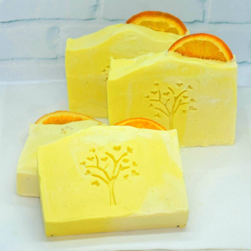 Organic Orange and Lemon Soap, Cold Procrss Soap, All Natural Soap ...