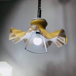 80s Opaline Pendant Light Ceiling Light 80s Mid Century - Etsy