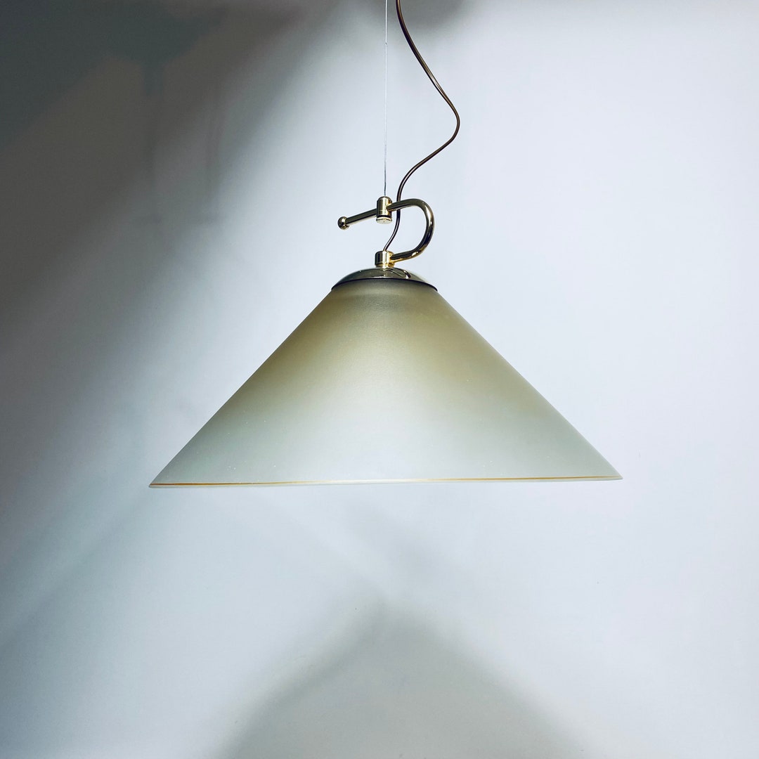 Vintage Murano Pendant Light, Iconic Italian Light, 70s Murano Light ...