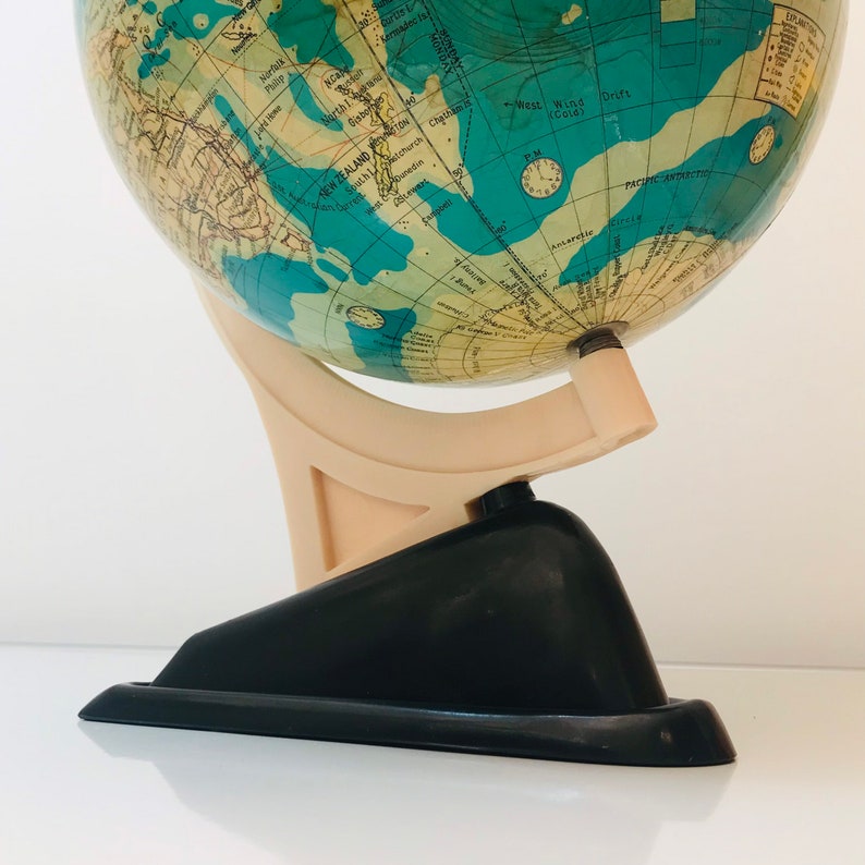 Vintage Earth Globe From the 70's Alco Earth Glob. - Etsy