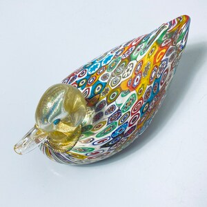 Murano Duck, Pesci Murano Made in Italy, Golden Quilt Millefiori Duck ...