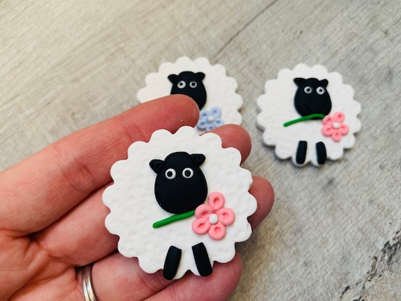 Sheep Fridge Magnet Sheep Magnet Farm Animals Lambs Kids | Etsy UK