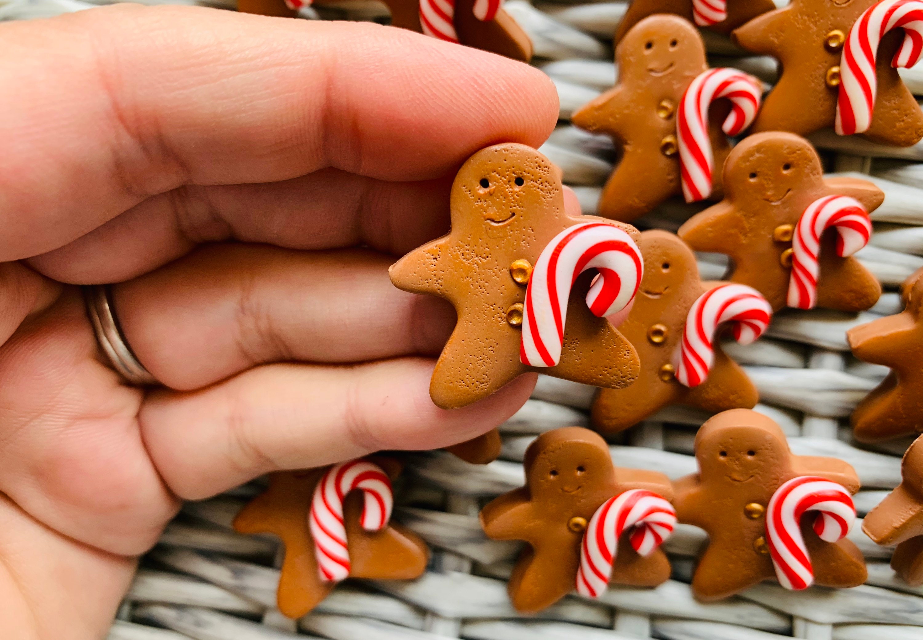 Gingerbread Man Pin Badge Christmas Pin Christmas Badge - Etsy UK