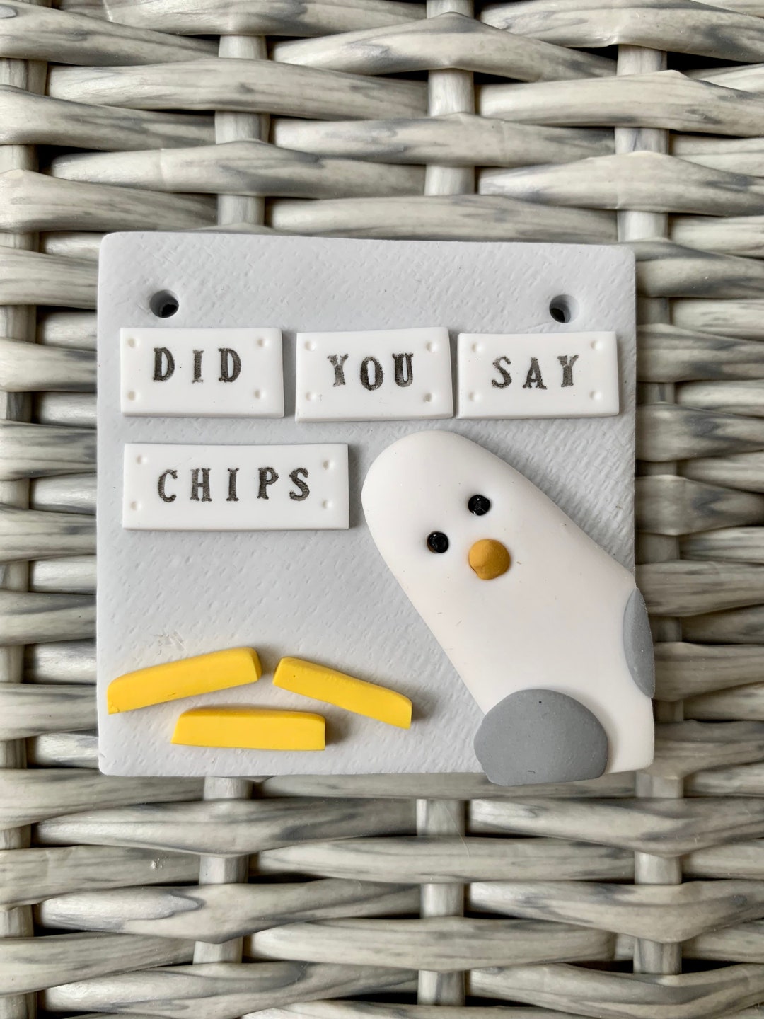 Seagull Gift, Seagull Lover Gift, Holiday Souvenir, Chip Stealer ...
