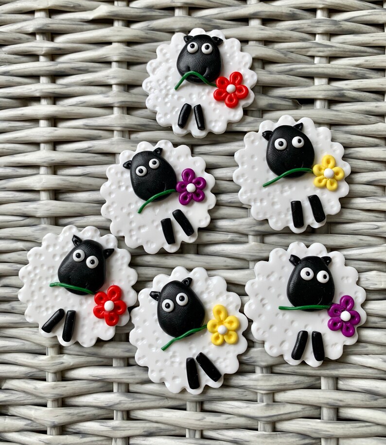 Sheep Fridge Magnet Sheep Magnet Farm Animals Lambs Kids | Etsy UK