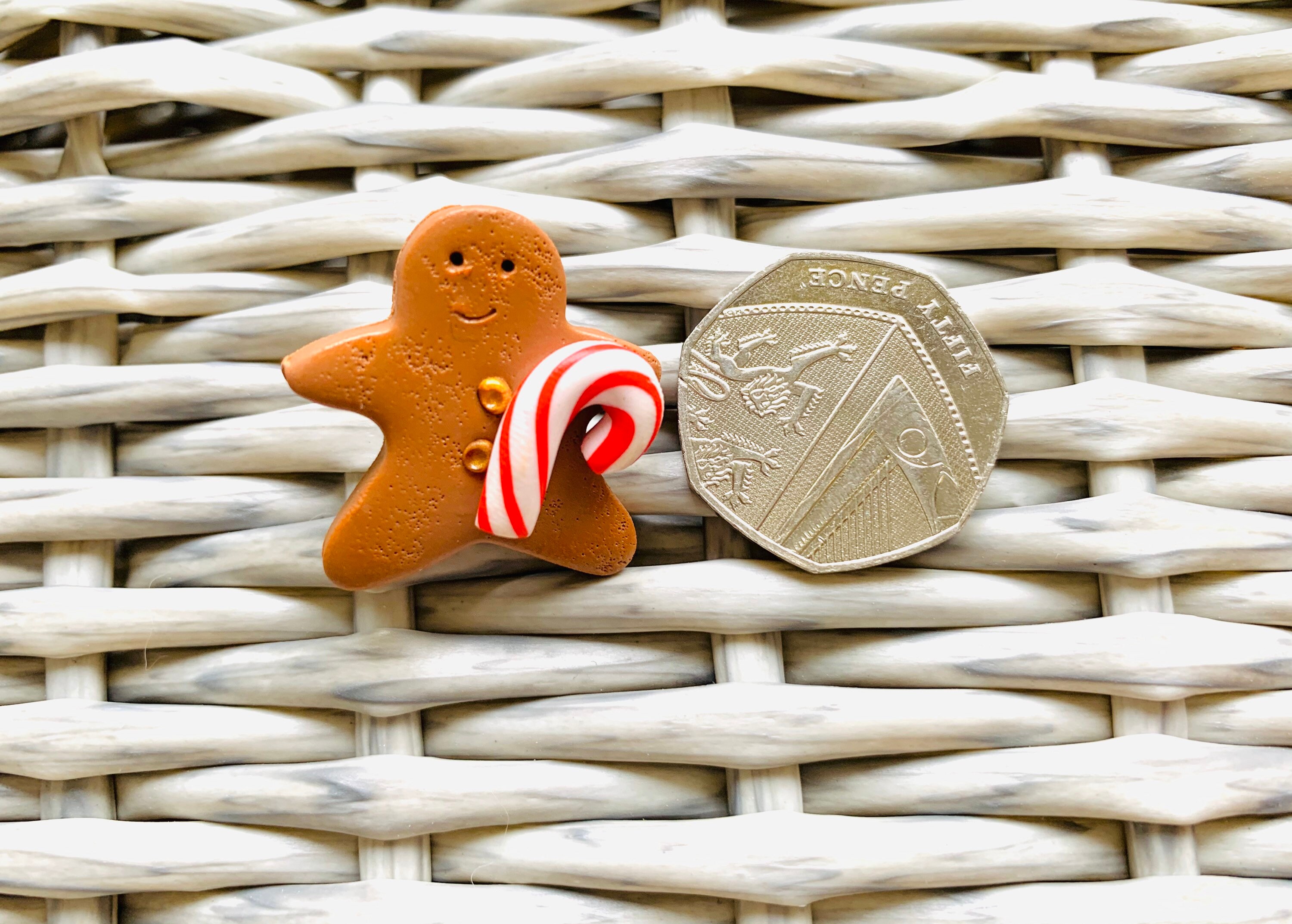 Gingerbread Man Pin Badge Christmas Pin Christmas Badge - Etsy UK