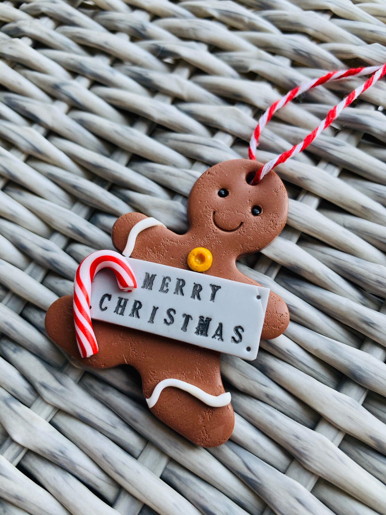 Gingerbread Man Christmas Tree Decoration Gingerbread Tree - Etsy UK
