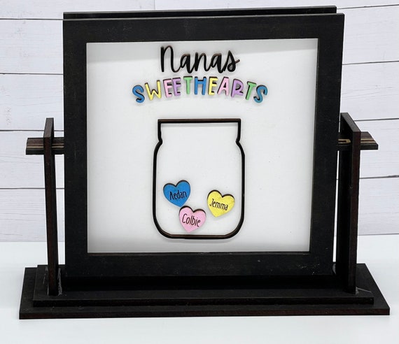 Personalized Nana Sign With Kids Names Nana Gifts for Mothers - Etsy
