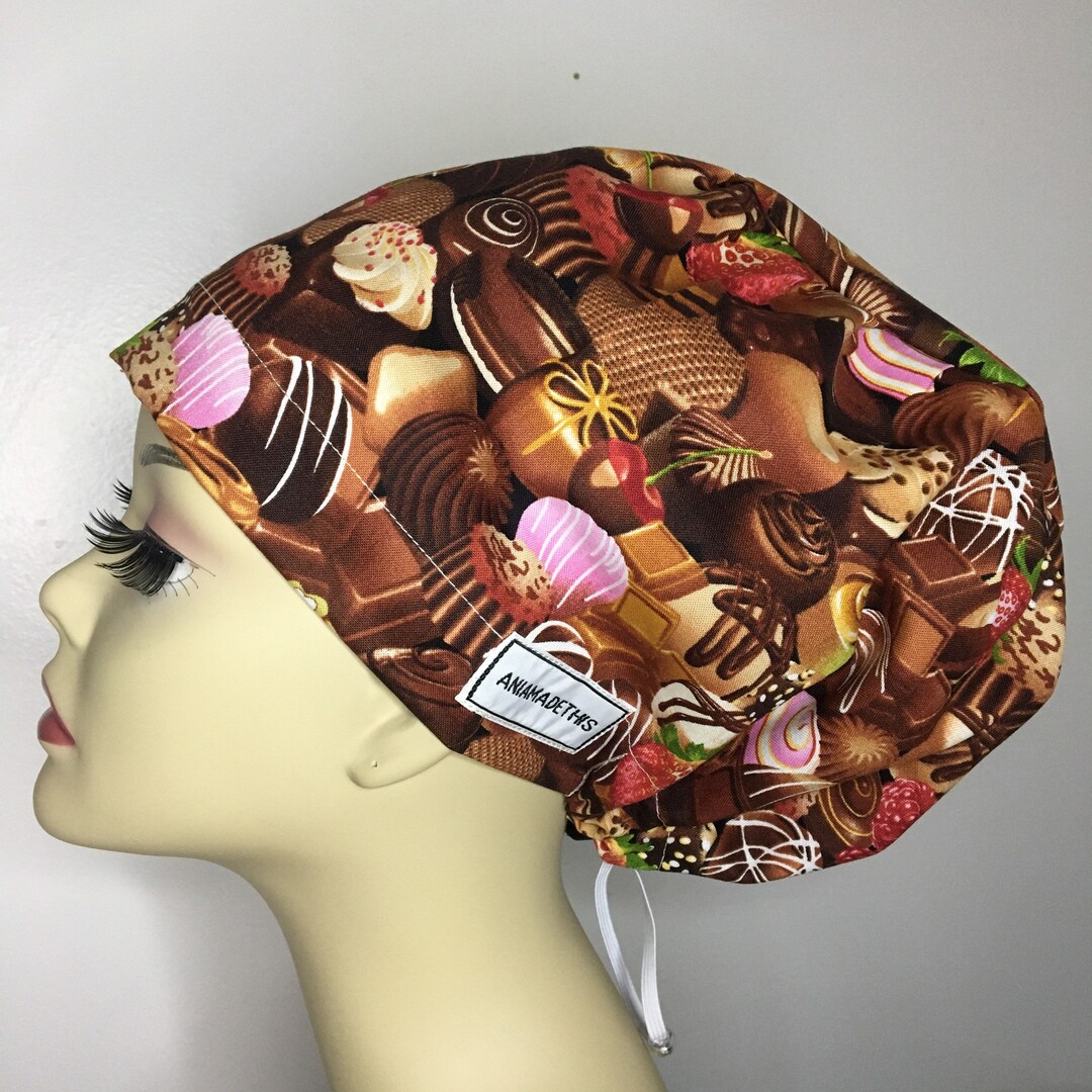 CHOCOLATE OVERLOAD Women’s Scrub Hat, Surgical Cap - Etsy